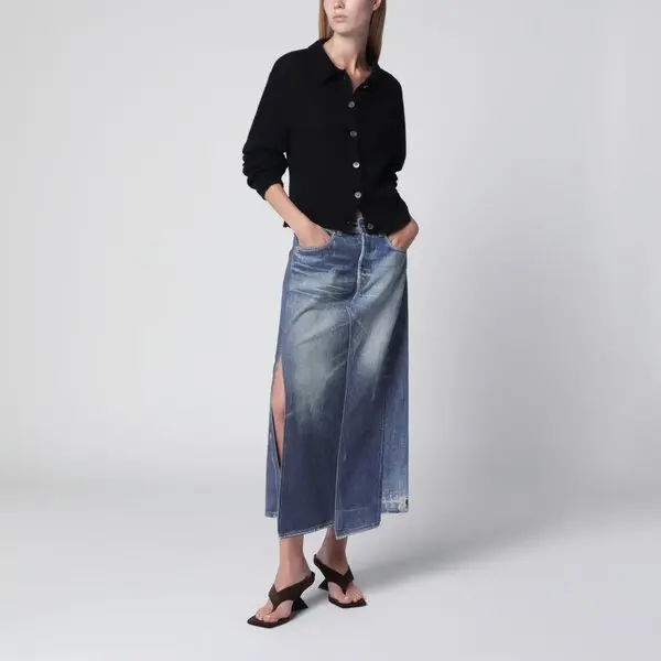 Our Legacy Craft Midi Denim Skirt