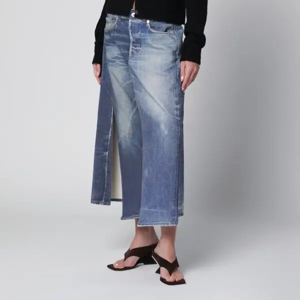 Our Legacy Craft Midi Denim Skirt