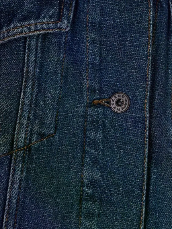 Max Mara Short-sleeve Denim Jacket