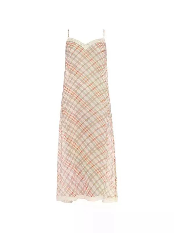 ERES Tartan Midi Dress