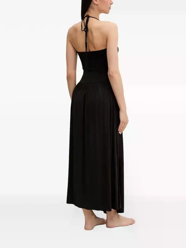 Liu Jo Studded Halterneck Maxi Dress
