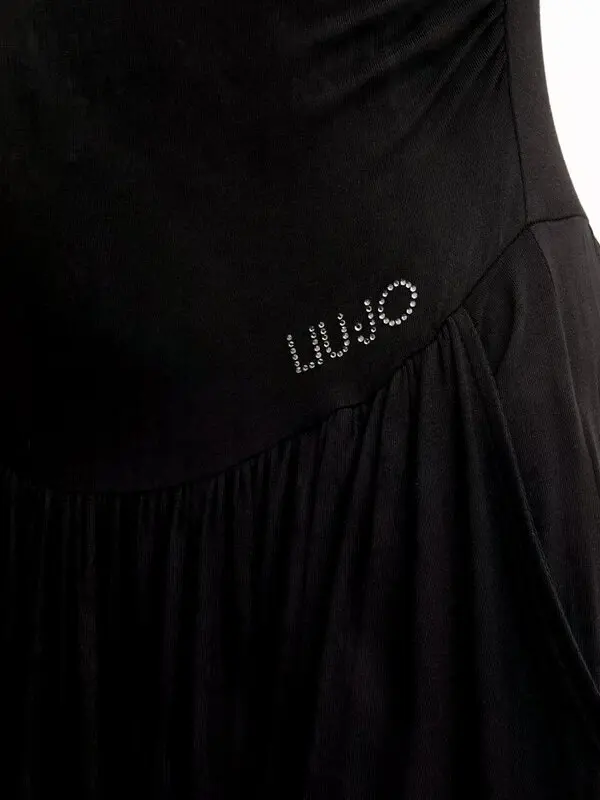 Liu Jo Studded Halterneck Maxi Dress