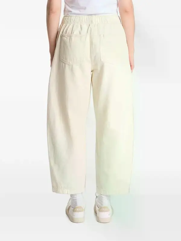 Gap Drawstring Waist Cropped Jeans