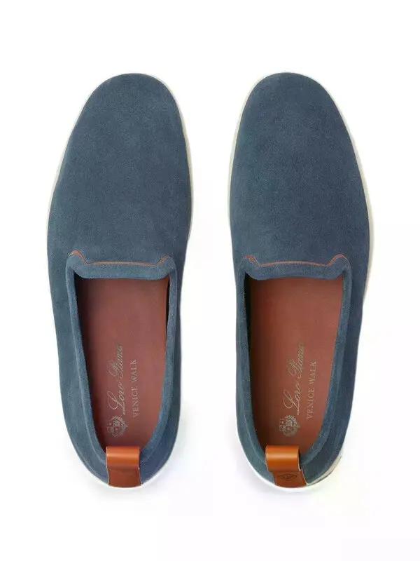 Loro Piana Venice Suede Loafers