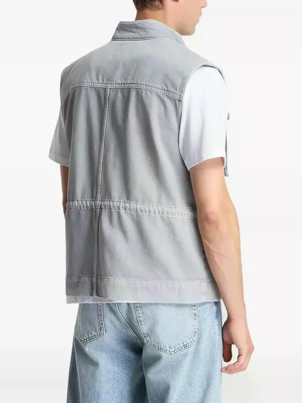 Calvin Klein Multi-pocket Sleeveless Waistcoat