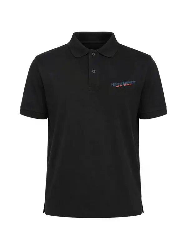 DIESEL® Logo-print Polo Shirt