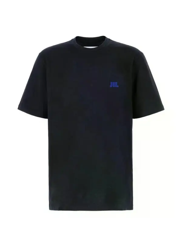 JIL SANDER Logo-embroidered T-shirt - Blue