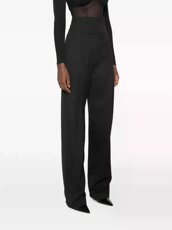 Elisabetta Franchi High-waisted Wide-leg Trousers