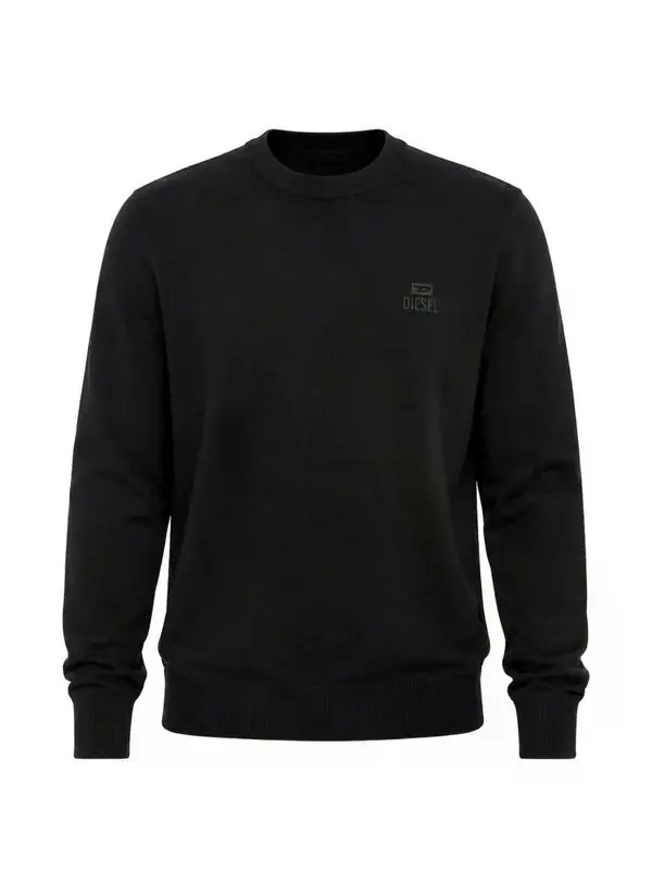 DIESEL® Logo-print Crew-neck Sweatshirt