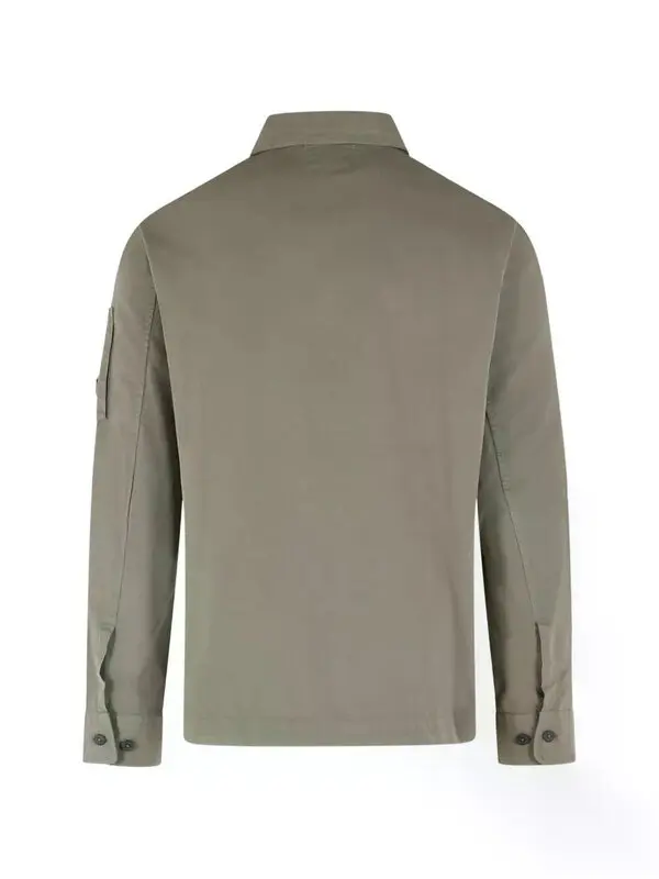 C.P. COMPANY Lens-detail Cotton Overshirt