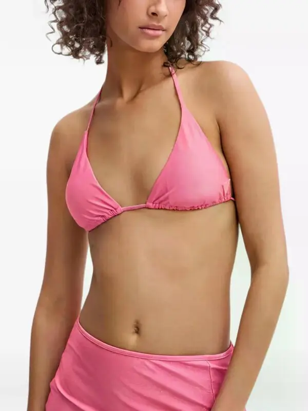Guess Triangle Bikini Top - Pink