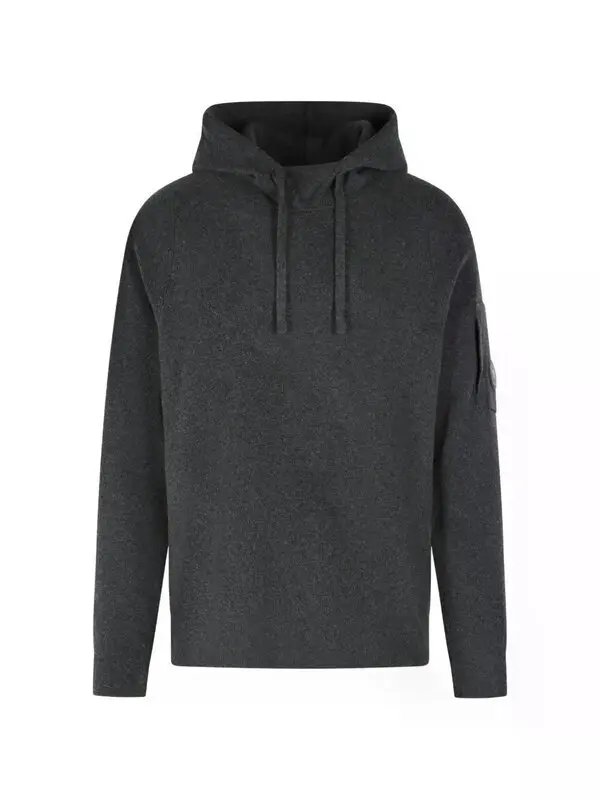 C.P. COMPANY Lens-detail Drawstring Hoodie