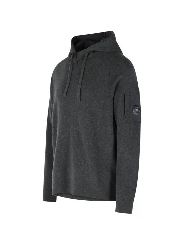 C.P. COMPANY Lens-detail Drawstring Hoodie