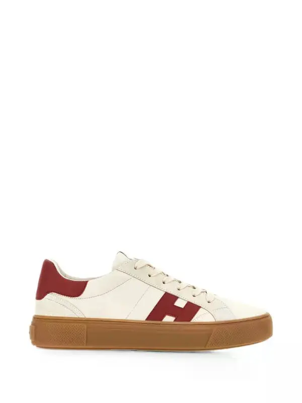 Hogan Crosswind Leather Sneakers