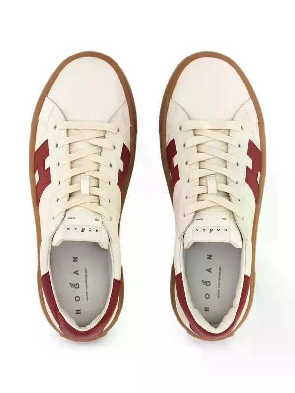 Hogan Crosswind Leather Sneakers
