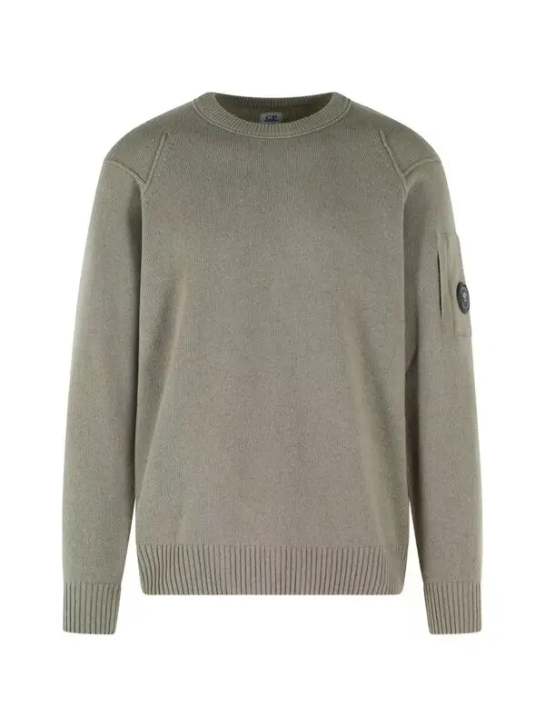 C.P. COMPANY Lens-detail Crew-neck Sweater