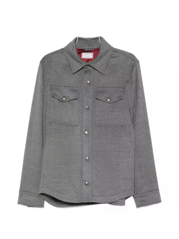 Brunello Cucinelli Flap-pocket Shirt Jacket