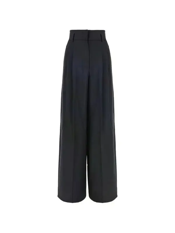 Max Mara Pleated Wide-leg Trousers