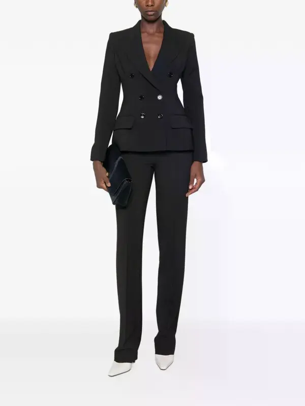 Elisabetta Franchi Double-breasted Peaked-lapel Blazer