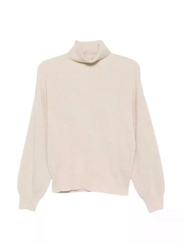 Brunello Cucinelli Ribbed-knit Roll-neck Sweater