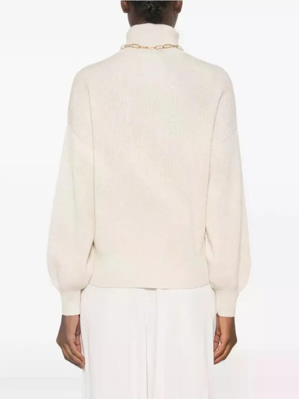 Brunello Cucinelli Ribbed-knit Roll-neck Sweater