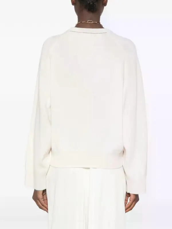Brunello Cucinelli Raglan-sleeve Ribbed-trim Sweater
