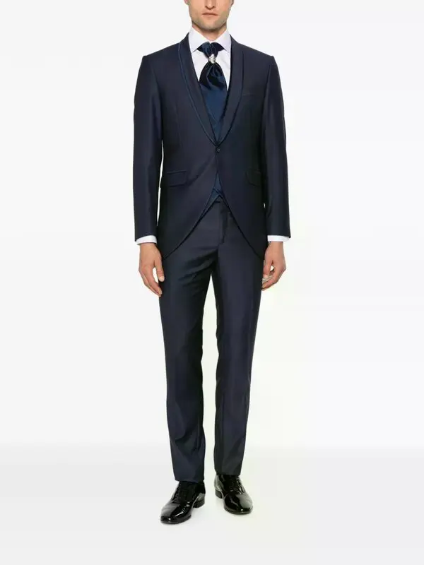 CARLO PIGNATELLI Shawl-lapel Single-breasted Four-piece Suit