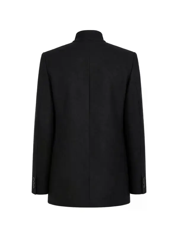 MAISON MARGIELA Zip-front Flannel Blazer