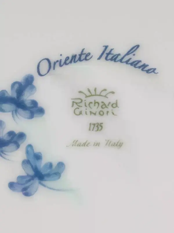 GINORI 1735 Pervinca Oriente Italiano Floral-print Vase - Blue