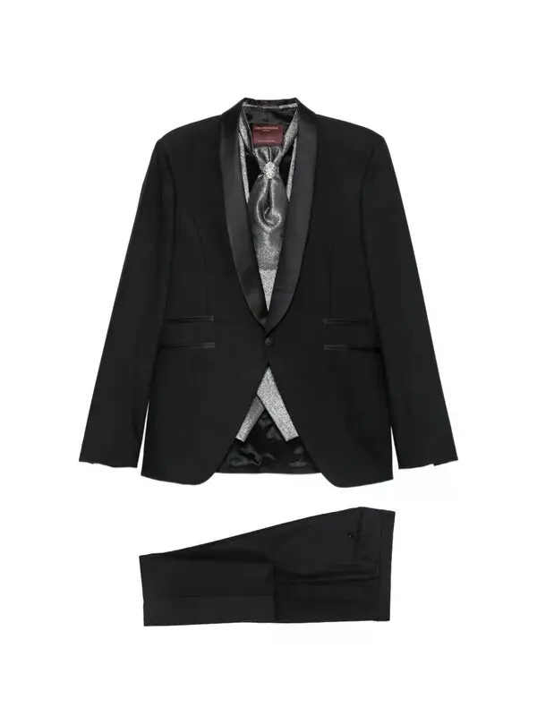 CARLO PIGNATELLI Shawl-lapel Single-breasted Four-piece Suit