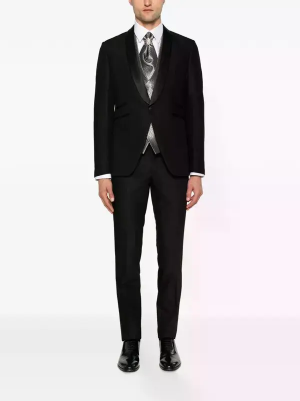 CARLO PIGNATELLI Shawl-lapel Single-breasted Four-piece Suit