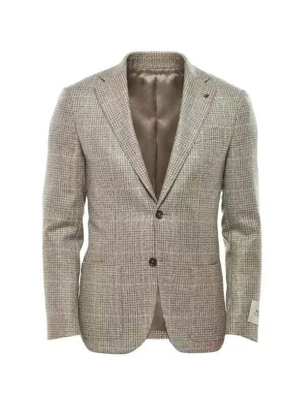 Corneliani Check Single-breasted Blazer