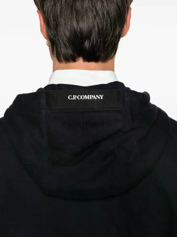 C.P. COMPANY Lens-detail Drawstring Hoodie