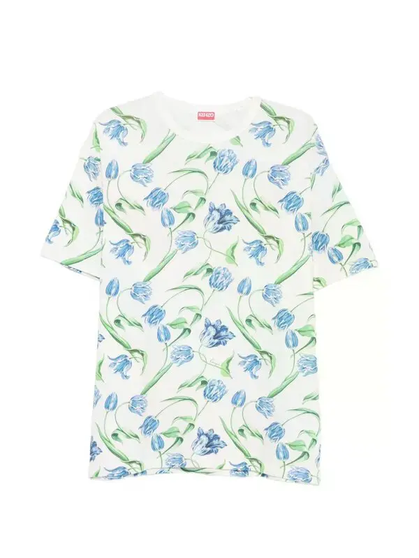 Kenzo Tulip-print T-shirt