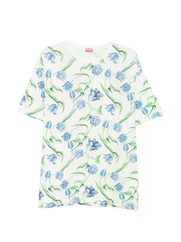 Kenzo Tulip-print T-shirt