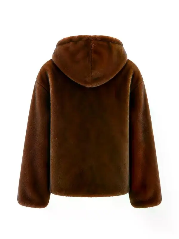 Herno Faux-fur Hooded Jacket