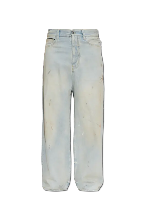 Amiri Jeans With ‘vintage’ Effect - Light Blue
