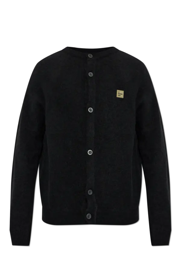 American Vintage Cardigan With Logo Patch