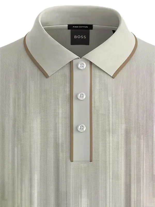 BOSS Tipped Regular-fit Polo Shirt