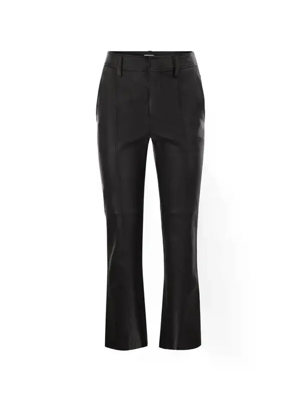 Brunello Cucinelli Straight-leg Leather Trousers