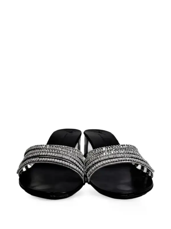 GIUSEPPE ZANOTTI Rhinestone-embellished Heeled Sandals