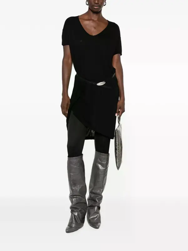 Rick Owens V-neck Jersey T-shirt