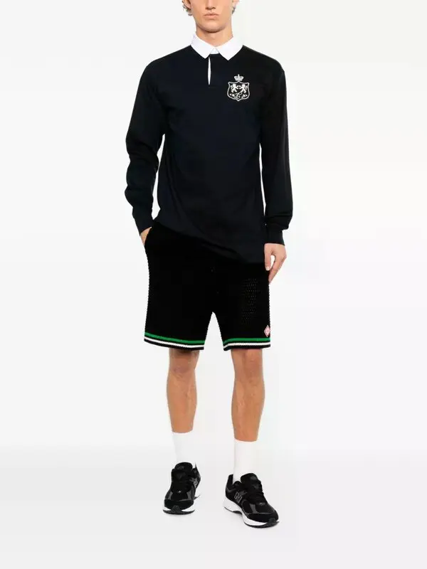 CAVENDISH Logo-embroidered Polo Shirt