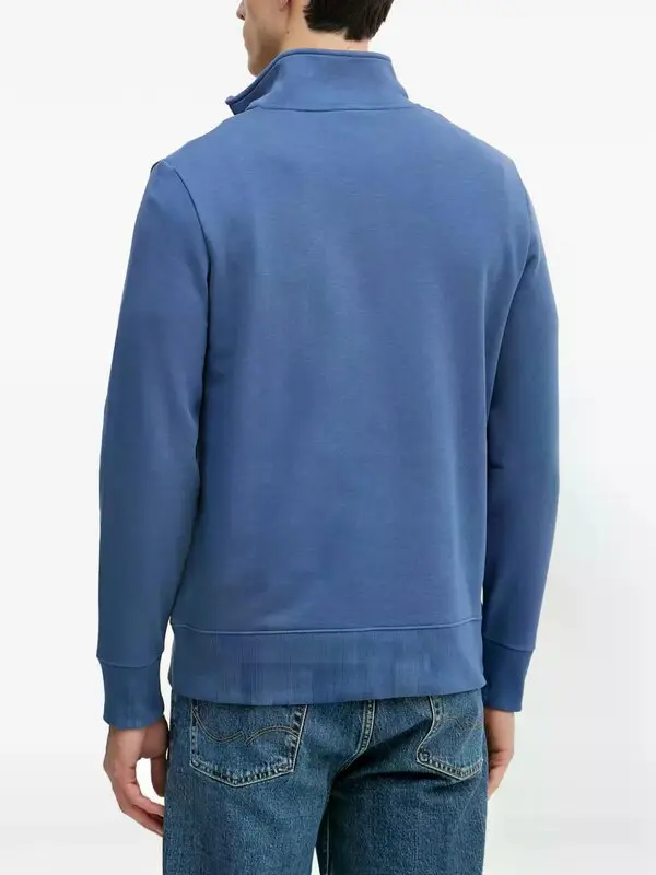 Gant Logo Patch Quarter-zip Sweater