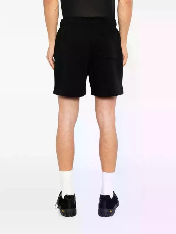 MELT Graphic Print Shorts - Black
