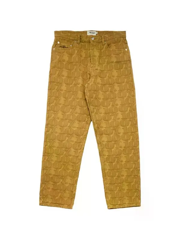 AWAKE NY Jacquard-pattern Jeans
