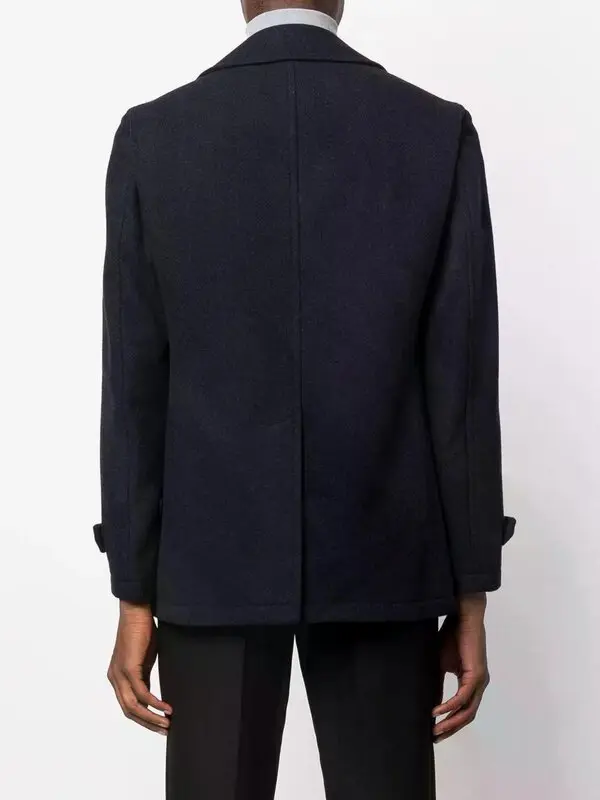 Tagliatore Double-breasted Wool-cashmere Coat