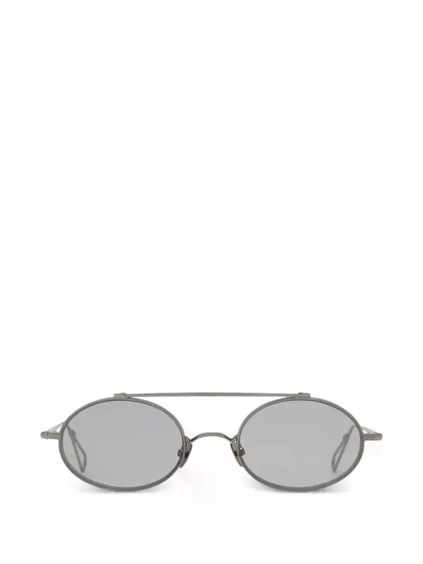 AHLEM Turbigo Round-frame Sunglasses - Grey