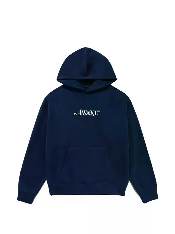 AWAKE NY Logo-embroidered Hoodie