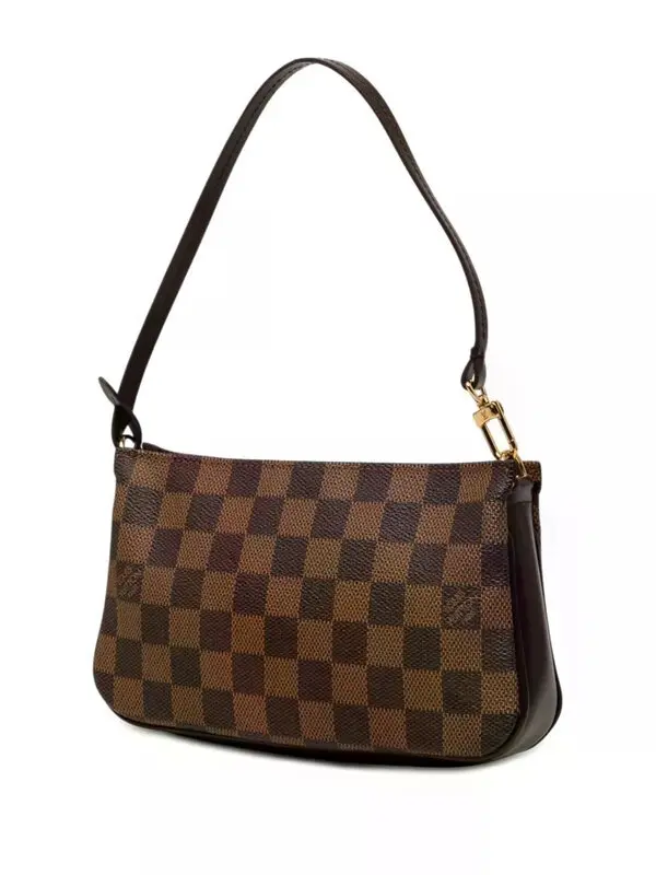 LOUIS VUITTON 2004 Damier Ebene Navona Shoulder Bag